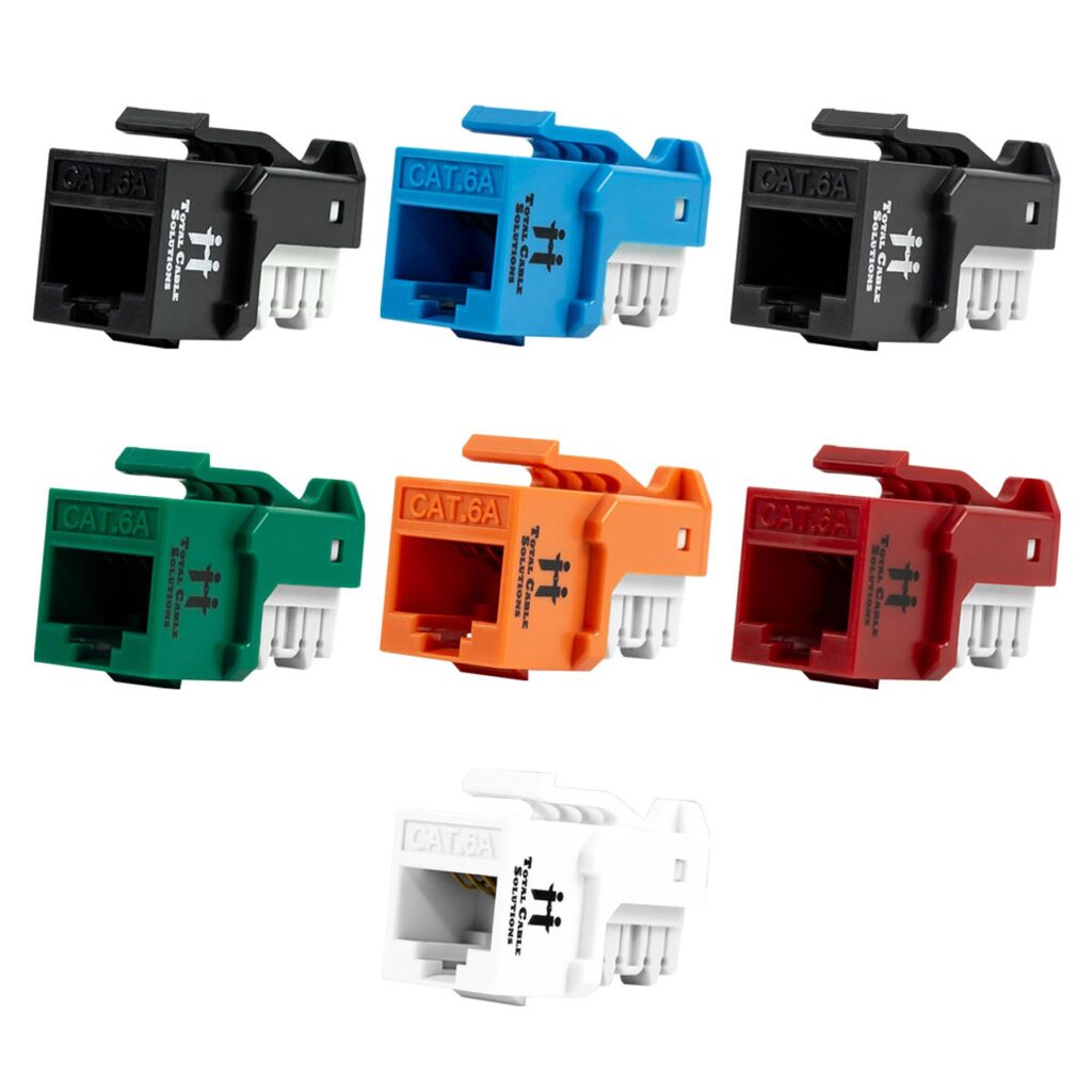 CAT6A Keystone Jack - EMR CPR